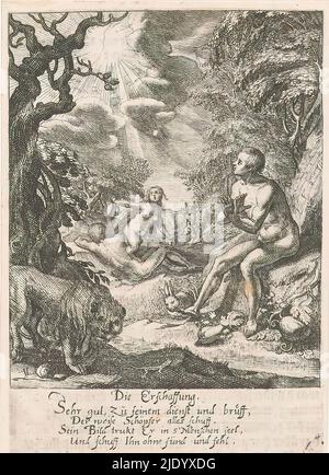 Creation of Adam and Eve, Die Erschaffung (title on object), The Dance ...