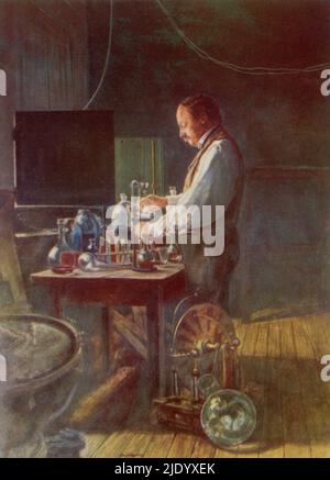 John William Strutt, 3rd Baron Rayleigh, British scientist, 1899 ...