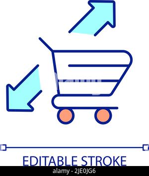 Market expansion RGB color icon Stock Vector Image & Art - Alamy