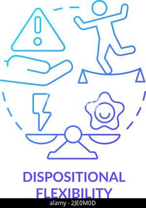 Change leadership blue gradient concept icon Stock Vector Image & Art ...