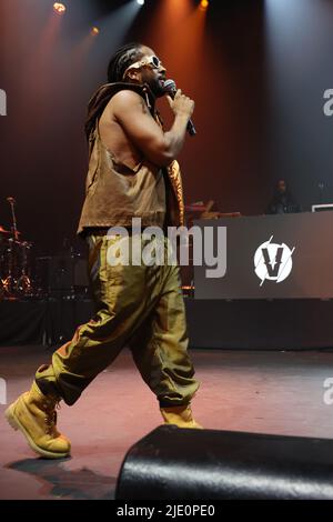 Los Angeles, CA. 23rd June, 2022. Sarah Jeffery at arrivals for MURDER ...