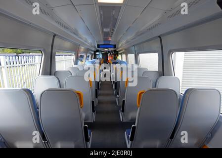 The Revolution very light rail (VLR) demonstrator train with hybrid low ...