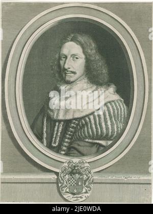 Portrait of Nicolas Potier de Novion. Artist: Robert Nanteuil, French ...