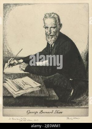George Bernhard Shaw Stock Photo - Alamy