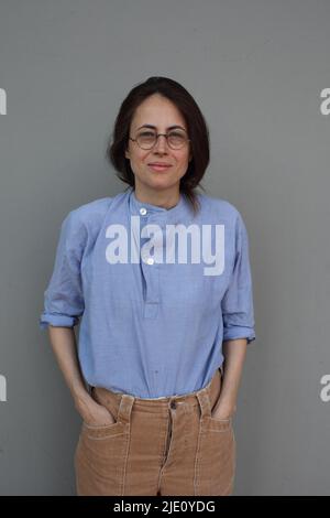 Portrait de Anne Berest 21/05/2022 ©Basso Cannarsa/opale.photo Stock ...