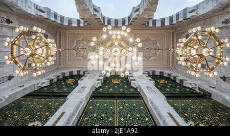 The Grand Mosque, Kingdom of Saudi Arabia, Mecca, the Holy Kaaba, the ...