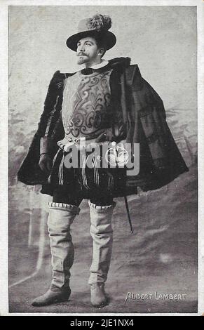 Portrait of Albert Lambert in Patrie! - French theatre classic era ...