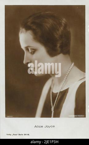 Portrait of Alice Joyce 003 - Silent Hollywood era Stock Photo - Alamy