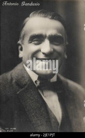 Italian silent movie actor Antonio Di Costanzo, 1920s Stock Photo - Alamy