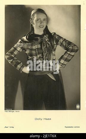 Portrait of Dolly Haas 002 - German weimar era cinema (1918 - 1935 ...