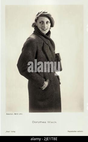 Portrait of Dorothea Wieck - German weimar era cinema (1918 - 1935 Stock Photo - Alamy
