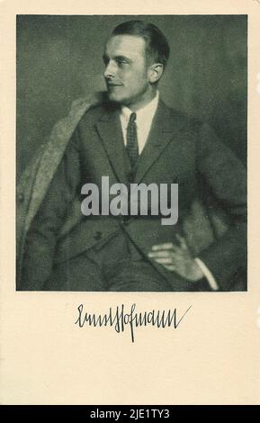Portrait of Ernst Hofmann - German weimar era cinema (1918 - 1935 Stock Photo - Alamy