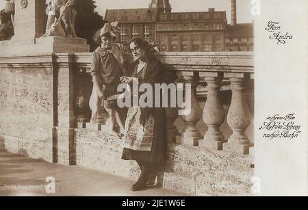 Portrait of Fern Andra in Auf des Lebens rauher Bahn 001 - German weimar era cinema (1918 - 1935 ...