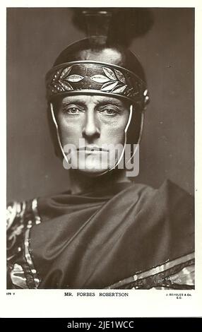 Portrait of Forbes-Robertson as Caesar in Caesar and Cleopatra ...