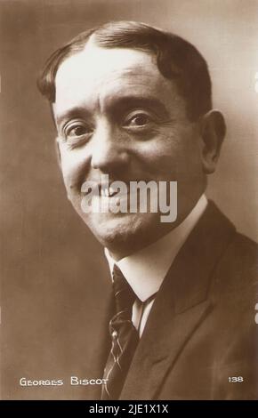 Portrait of Georges Biscot 003 - French theatre classic era Stock Photo ...