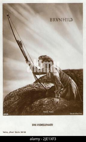 Portrait of Hanna Ralph - German weimar era cinema (1918 - 1935 Stock ...