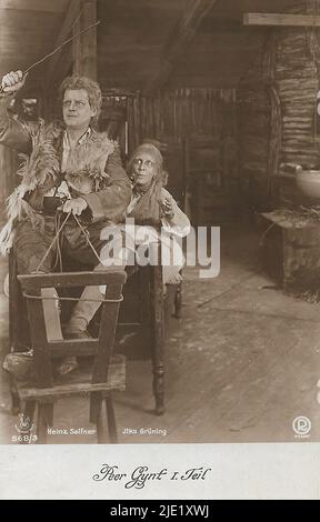 Portrait of Heinz Salfner in Peer Gynt, part II (1918-19) - German weimar era cinema (1918 ...