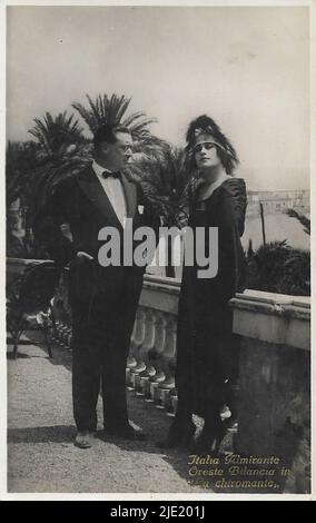 Portrait of Italia Almirante in La statua di carne (1921) - Italian ...