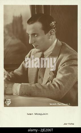 Portrait of Ivan Mozzhukhin Stock Photo - Alamy