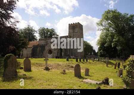 St James Church, Icklinham, Suffolk Stock Photo - Alamy