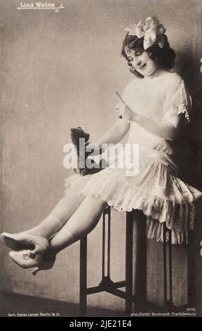 Portrait of Lisa Weise - German wihelminian era cinema (1895 - 1918 ...