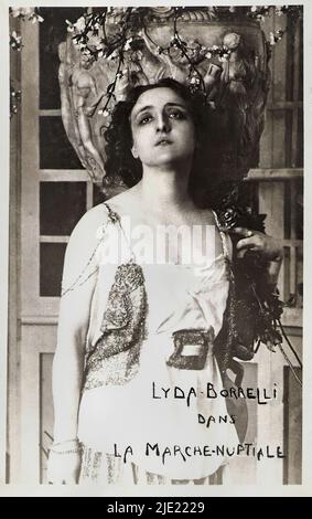 Portrait of Lyda Borelli in La storia dei tredici - Italian silent ...
