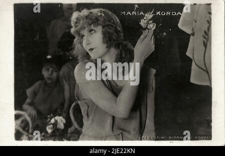 Portrait of Maria Corda in Gli ultimi giorni di Pompei (1926) - Italian ...