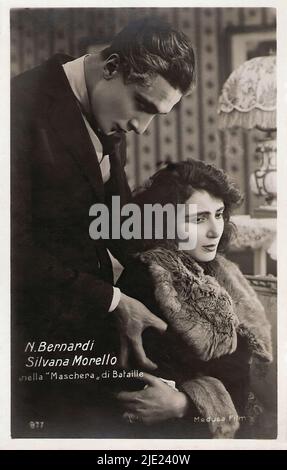 Portrait of Nerio Bernardi - Italian silent cinema era actor Stock ...