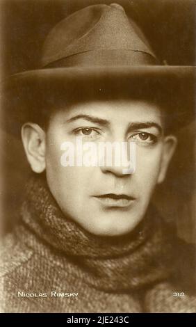Portrait of Nicolas Rimsky Stock Photo - Alamy
