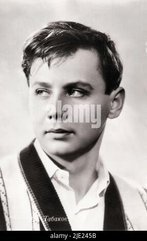 Portrait of Oleg Tabakov Stock Photo - Alamy