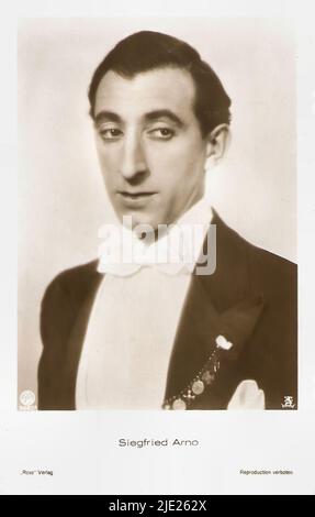 Portrait of Siegfried Arno - German weimar era cinema (1918 - 1935 ...