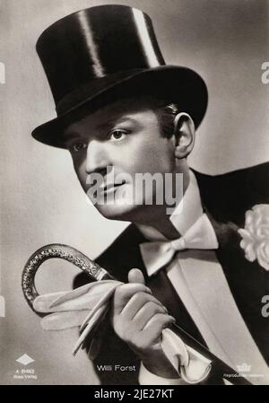 Portrait of Willi Forst 001 - German weimar era cinema (1918 - 1935 ...