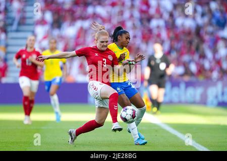 June 24, 2022: Stine Ballisager of Denmark during Denmark Women v ...