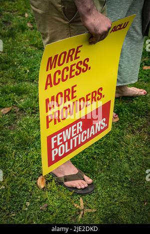Pro-abortion rally, Richmond, VA Stock Photo - Alamy