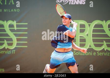 Luciano Darderi during the Tennis Internationals 2022 Atp Challenger ...