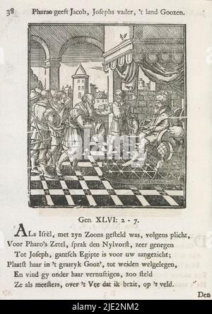JOSEPH PRESENTS JACOB, HIS FATHER, TO PHARAOH. Gen. xlvii. 7 and 8 ...