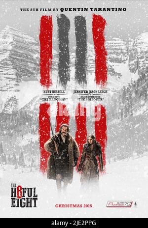 Kurt Russell, Jennifer Jason Leigh, Demian Bichir, Walton Goggins, Tim ...