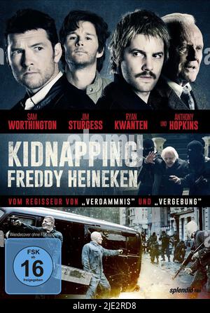 MOVIE POSTER, KIDNAPPING FREDDY HEINEKEN, 2015 Stock Photo - Alamy