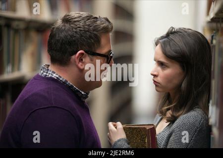 TRUE STORY, l-r: Jonah Hill, Felicity Jones, 2015. ph: Mary Cybulski/TM ...