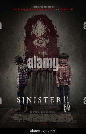 MOVIE POSTER, SINISTER 2, 2015 Stock Photo - Alamy