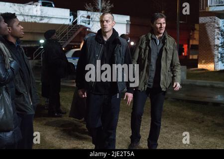 JOEL KINNAMAN, LIAM NEESON, RUN ALL NIGHT, 2015 Stock Photo - Alamy