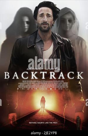 ADRIEN BRODY POSTER, BACKTRACK, 2015 Stock Photo - Alamy