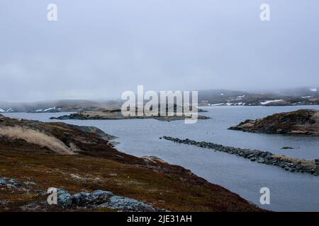 landscape photo of goose cove newfoundland during a storm Stock Photo ...