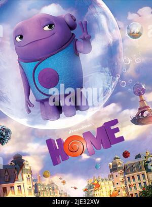HOME 2015 DreamWorks animation Stock Photo - Alamy