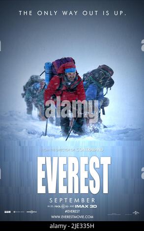 MOVIE POSTER, EVEREST, 2015 Stock Photo - Alamy