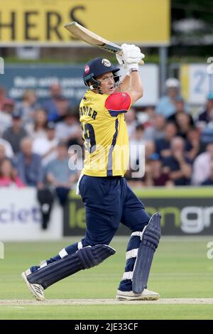 Michael Pepper in batting action for Essex during Essex Eagles vs ...