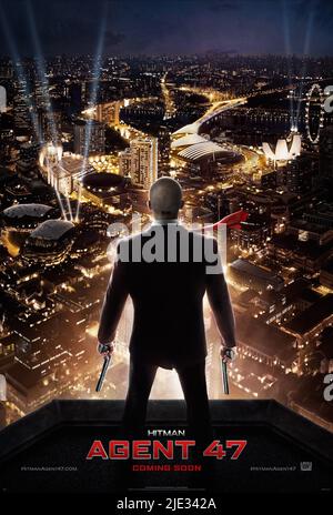 RUPERT FRIEND POSTER, HITMAN: AGENT 47, 2015 Stock Photo - Alamy