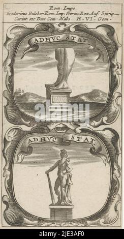 Statue of two lower legs / Statue of Hercules, Adhuc Stat / Adhuc Stat ...