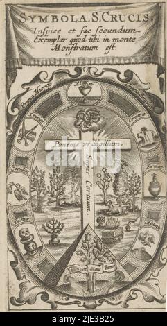 Cross with a pelican, Anonymous, After Aegidius Sadeler (II), 1666 ...