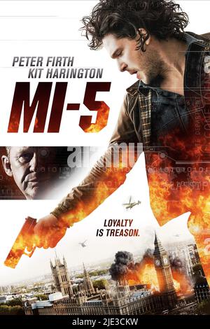 KIT HARINGTON POSTER, SPOOKS: THE GREATER GOOD, 2015 Stock Photo - Alamy